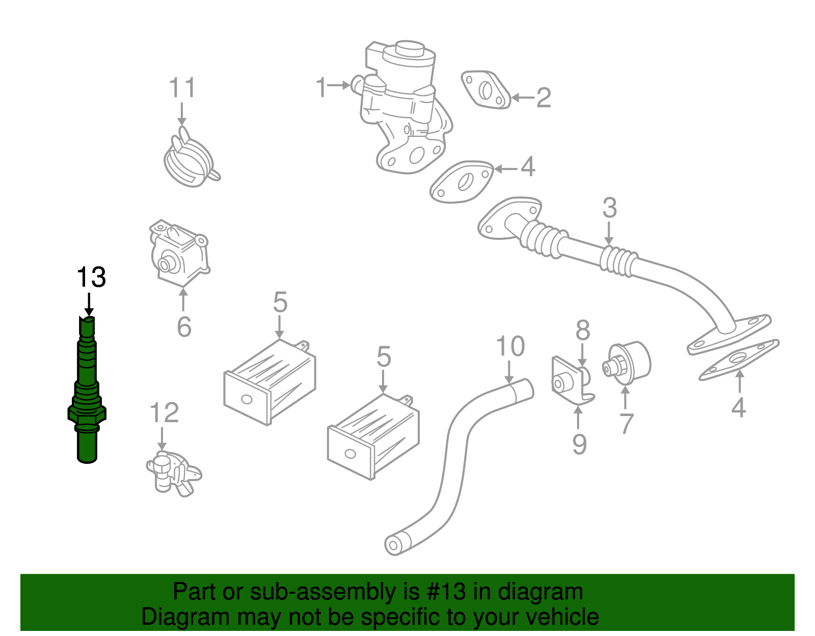LJA1682AE - High-Quality Oxygen Sensor for 1997-2002 Jaguar ...