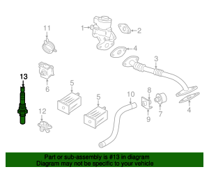 1999-2003 Jaguar Oxygen Sensor LNE1684BB | OEM Parts Online
