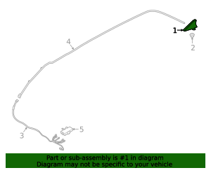 96210-K0010EB - Radio Antenna Mast 2022-2025 Kia Soul | Kia.Parts