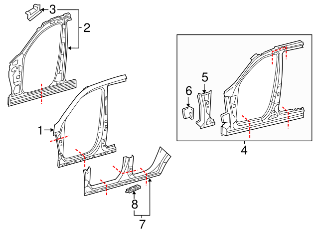 292-637-61-00 - Rocker Panel 2016-2019 Mercedes-Benz | Mercedes-Benz ...