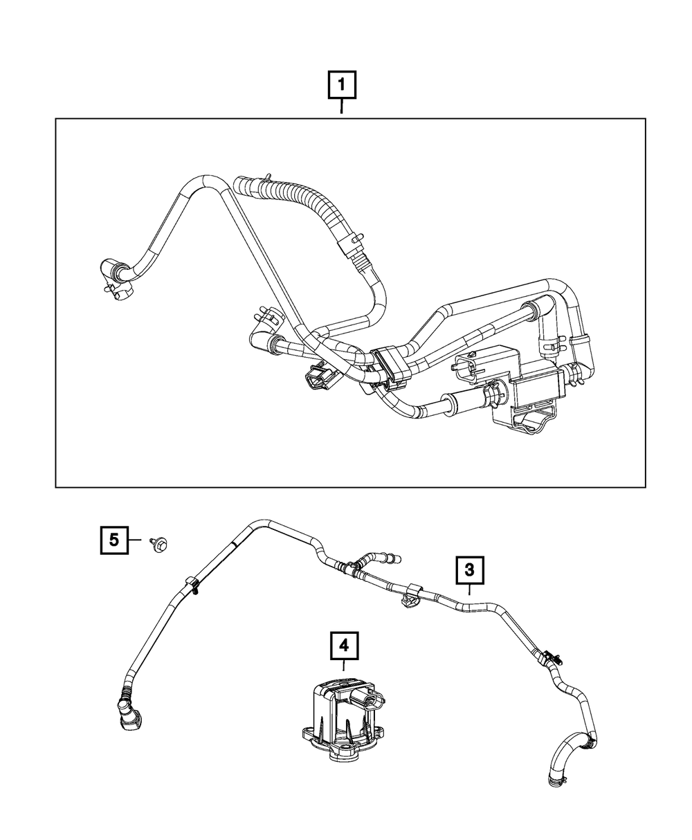 2013-2016 Dodge Dart Waste Gate Harness 4627296AF | Mopar eStore