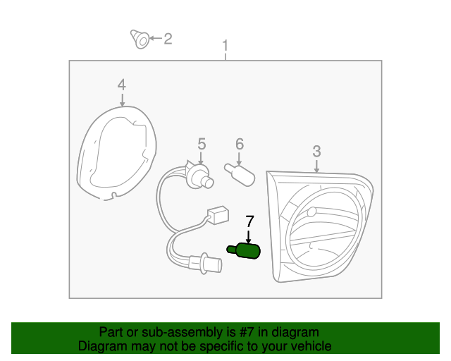 1987-2024 Toyota Bulb 90981-11059 | Toyota Parts Express