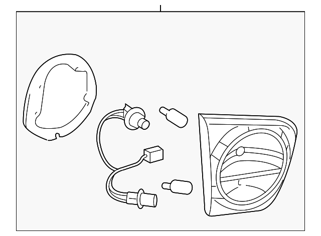2008-2017 Toyota Sequoia Backup Lamp Assembly 81580-0C030 | OEM Vehicle ...