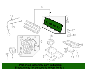 05114179AB - Valve Cover Gasket - 2003-2022 Mopar | Mopar Parts Canada