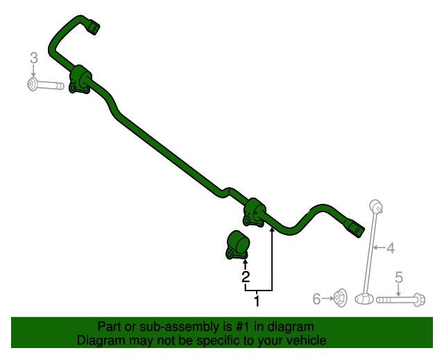 2013-2020 Mercedes-Benz Suspension Stabilizer Bar 231-320-09-11 ...