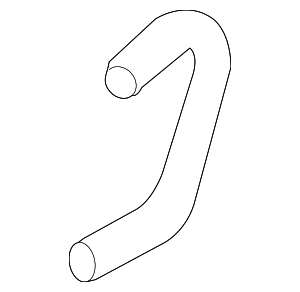 2007-2008 Volkswagen Engine Coolant Hose 1K0-121-447-AT | VW Direct Parts