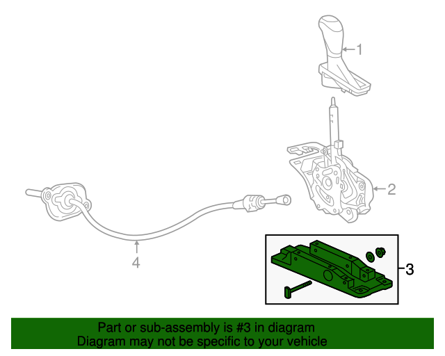 84698649 GM Automatic Transmission Control | GM Parts Store