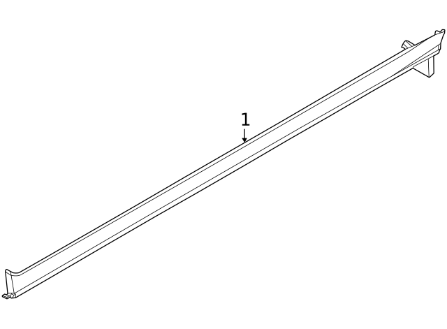 2022 Hyundai Tucson Rocker Molding 87751-N9000-CA | QuirkParts
