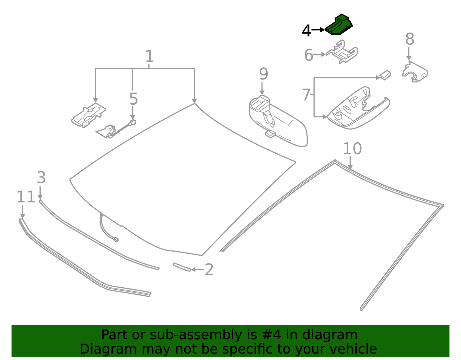 2024-2025 Toyota Corolla Collision Avoidance Camera 8646C-12180 ...