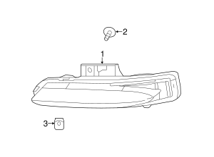 20956920 - OEM GM Park Lamp Assy | GMPartsCenter.net | GM Parts Center