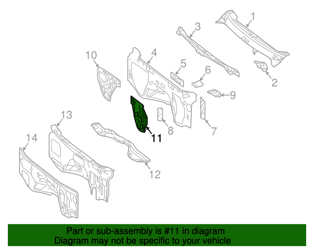 906-620-00-07 - Lower Dash Panel 2010-2018 Mercedes-Benz | Mercedes ...