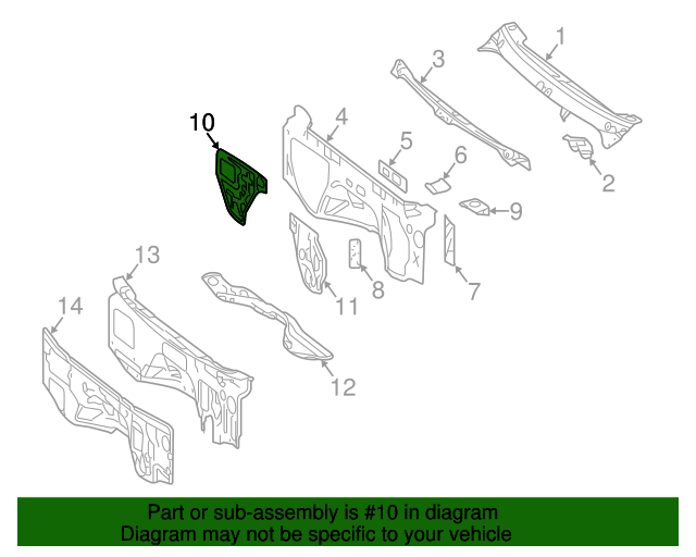 906-625-08-07 - Lower Dash Panel 2010-2018 Mercedes-Benz | Mercedes ...