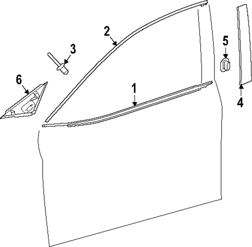 2025 Toyota Camry Belt Molding 75710-AQ010 | Toyota Parts Center