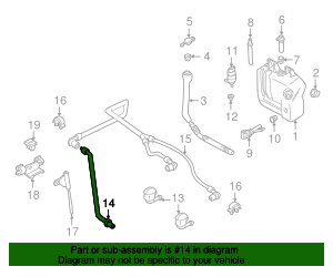 Genuine BMW 61-66-8-361-041 | Hose | FREE Shipping on Most Orders $499 ...