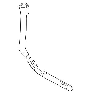 61607038436 - 2000-2003 BMW Filler Pipe (61-60-7-038-436) | BMW of ...