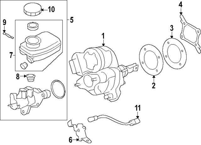 2024 Subaru Reservoir Cap 26452FN010 | TascaParts.com