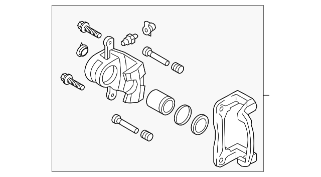 58310-0WA00 - Caliper 2011-2013 Kia Sorento | Kia.Parts Store
