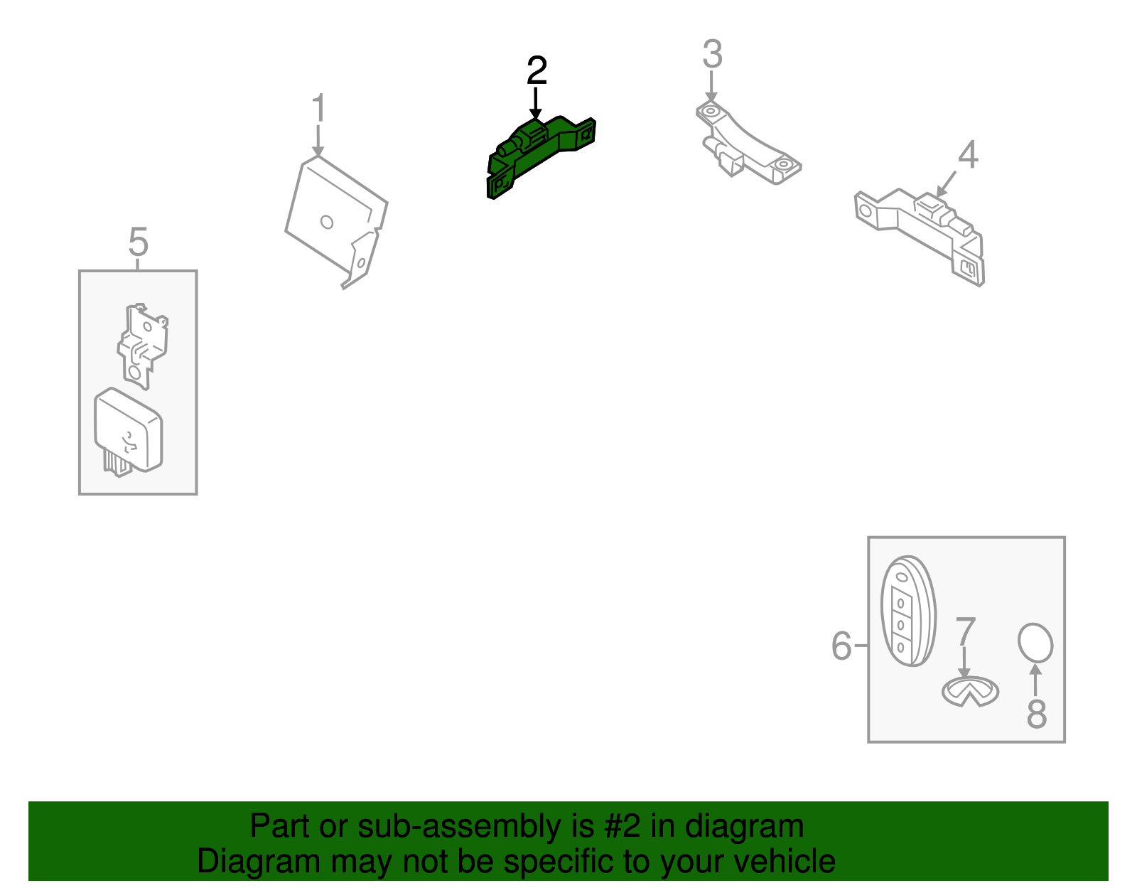 2011-2020 Infiniti Antenna 285E5-C997A | Infiniti Parts Online