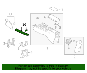 2019-2021 Lexus Upper Trim 58833-76060-C0 | OEM Parts Online