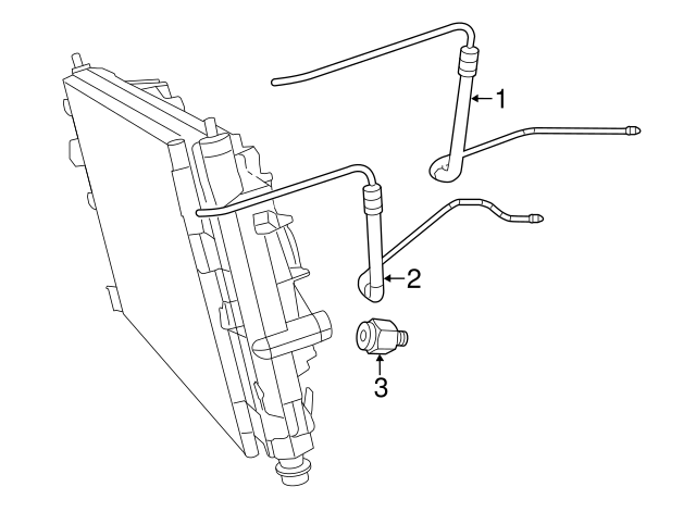 2011-2014 Mopar Return Hose 5058465AC | TascaParts.com