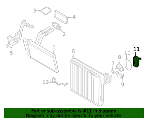 2021-2025 Genesis Thermistor Assembly A C Evaporative 97614-T1000 ...