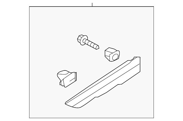 2017-2022 Genesis G90 Molding Assembly Fender W Line Left-hand 87731 ...
