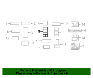2009-2020 Toyota Sienna Caution Label 74544-08120 | Toyota Parts Center