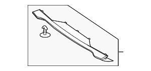 Genuine OEM Tow Bracket Cover Part# LR015078 Fits 2010-2012 Land Rover ...