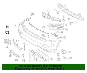 Fog Lamp Bezel - 2010-2013 Land Rover Range Rover Sport (LR019637 ...