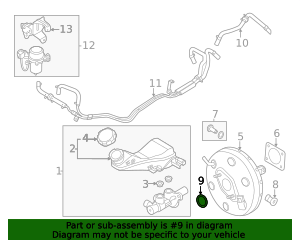 58594-P2000 - Power Brake Booster O-Ring 2021-2022 Kia | Kia.Parts Store
