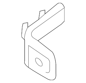 4H0-805-637 - Radiator Support Bracket 2011-2018 Audi | AutoNationParts.com