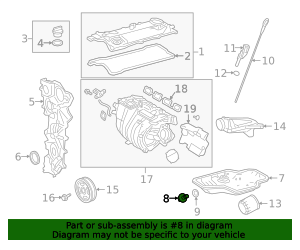 90341-12012 - Drain Plug 1985-2025 Toyota | Longo Toyota Parts