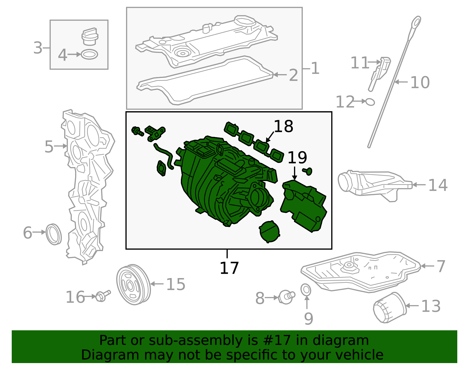 17120-F0060 - 2018-2024 Toyota - Intake Manifold | Sparks Parts