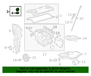 2016-2024 Toyota Filler Cap 12180-38010 | Toyota Parts Express