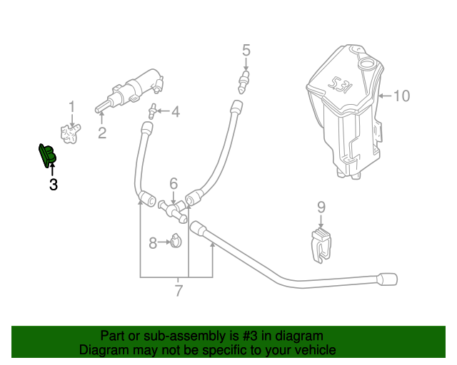 61677069427 - 2004-2006 BMW Cover (61-67-7-069-427) | BMW of South ...