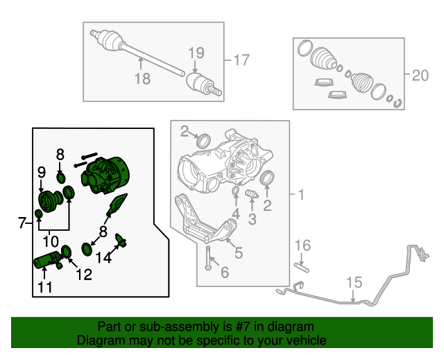LR077390 - Viscous Coupler - 2008 Land Rover LR2 | Land Rover Parts Now
