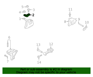 2020 Kia Forte Side Mount Bracket 21825-F2000 | TascaParts.com
