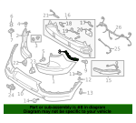 86613-3W000 - Side Retainer 2011-2016 Kia Sportage | Kia.Parts Store