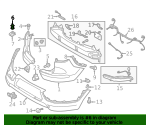 14160-03080 - Fender Liner Rivet 2006-2023 Kia | Kia.Parts Store