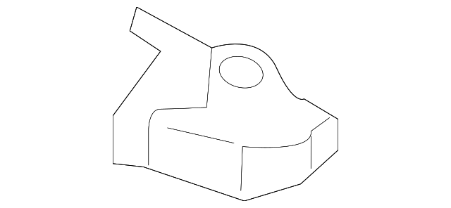 86615-3W000 - Lower Cover Lower Bracket 2011-2016 Kia Sportage | Kia ...