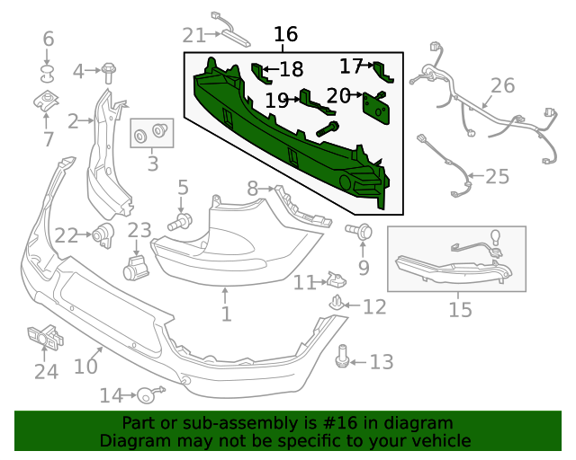 2011-2016 Kia Sportage OEM NEW 11-2016 Kia Sportage Sport Utility Rail ...
