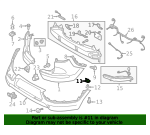 86616-3W000 - Lower Cover Lower Bracket 2011-2016 Kia Sportage | Kia ...