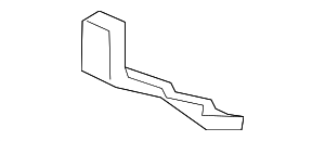 86637-3W020 - Impact Bar Center Bracket 2011-2016 Kia Sportage | Kia ...