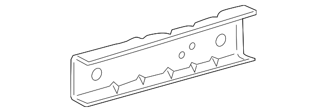Genuine Toyota Front Side Rail Extension part# 51122-04011 for 2005 ...