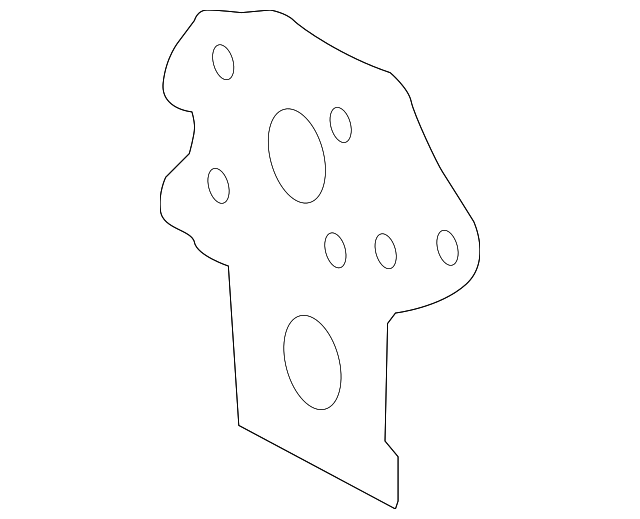 2005-2015 Toyota Tacoma Mount Plate 51036-04010 | Toyota Parts Center