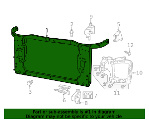 2014-2018 Jeep Cherokee Panel 68227489AA | Mopar Parts Canada