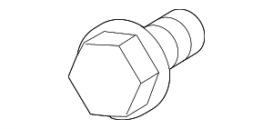 06509499AA - Radiator Support Panel Screw - 2014-2022 Jeep | Mopar ...