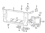 2014-2020 Jeep Radiator Support Panel Screw 6509499AA | TascaParts.com