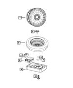 Wheel Spare for 2023 Jeep Compass | Mopar eStore