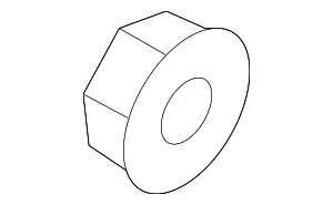 2006-2024 Hyundai Body Side Molding Nut 86355-3E000 | Hyundai OEM Parts ...